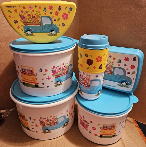 Tupperware | Kitchen | Tupperware Spring Collection Set | Poshmark